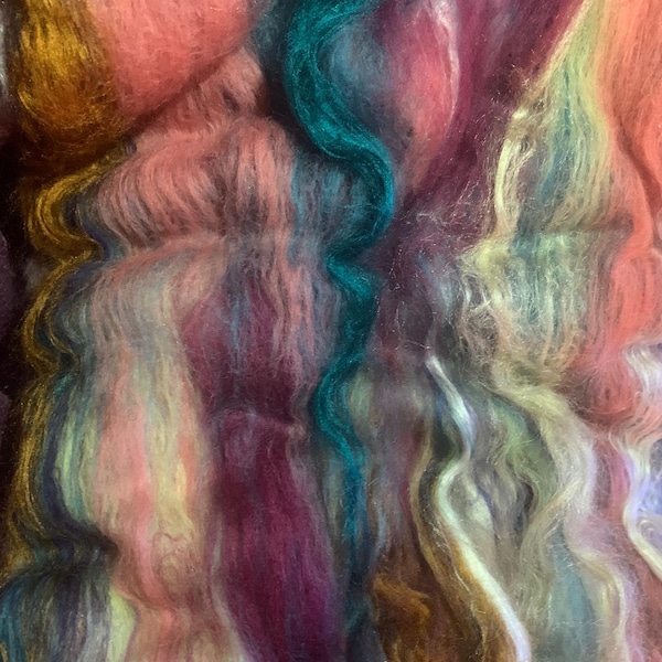 CRAB NEBULA - Luxury Art Batts to Spin and Felt, Felting Fiber ...