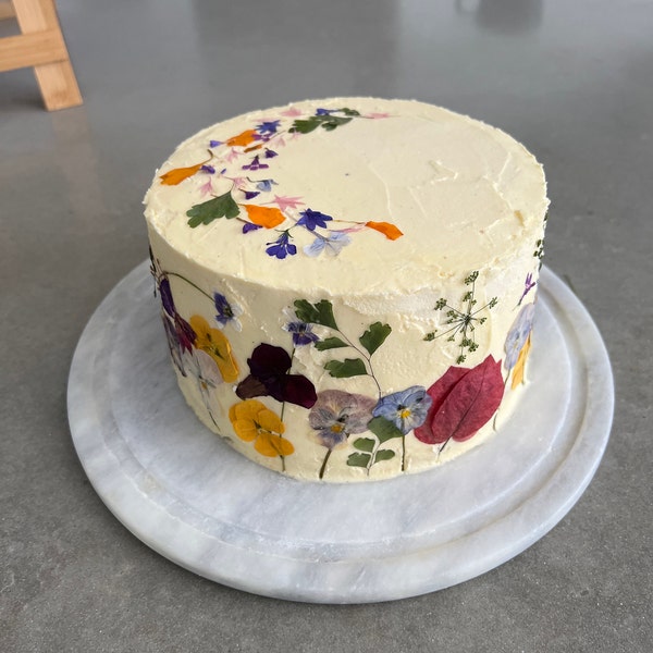 85pc Edible Flowers, Edible Cake Decorations, Edible Dried Flowers for ...