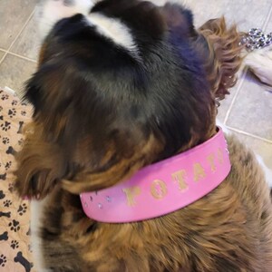 Firefighter Dog Collar Fireman Concho Dog Collar with Name | Etsy