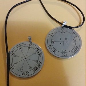 Kabbalah Sephiroth Tree With Planetary Symbols | Etsy