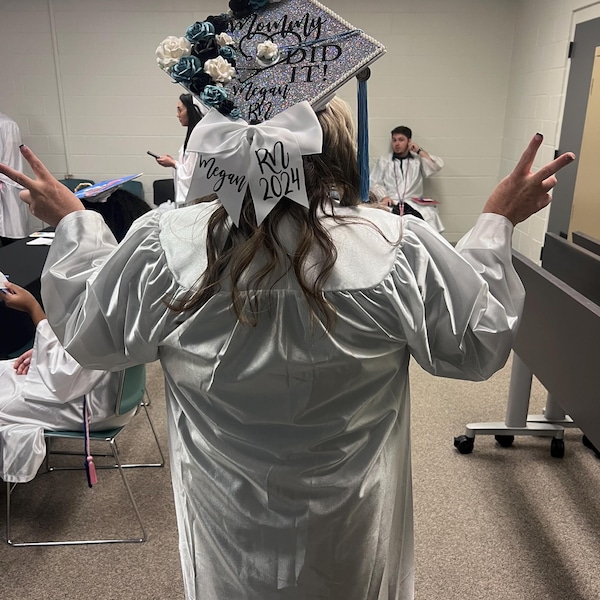 Airway Breathing Circulation ABC Graduation Cap Topper Decoration- With ...