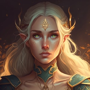 Custom Character Portrait, RPG Game Character Design, Fantasy Character ...