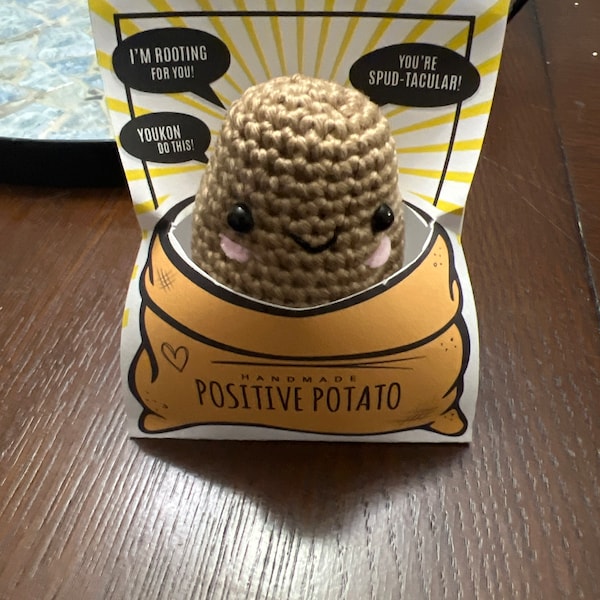 PRINTABLE Pocket Potato Tags + Labels + Crochet Pattern INCLUDED - PDF ...