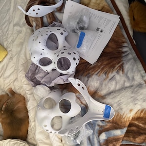 Canine Skull Dog 3D Printed Fursuit Head Base Kit - Etsy