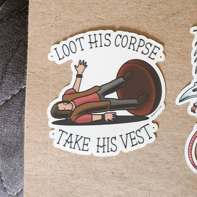 Loot His Corpse Take His Vestige Critical Role purvan - Etsy Australia
