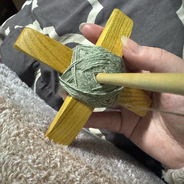 Portable White Ash Yarn Swift Ball Bearing Modern Version of Amish ...