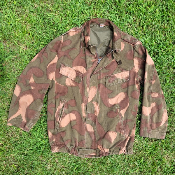 Vintage French Lizard Camo Military Trousers - Etsy