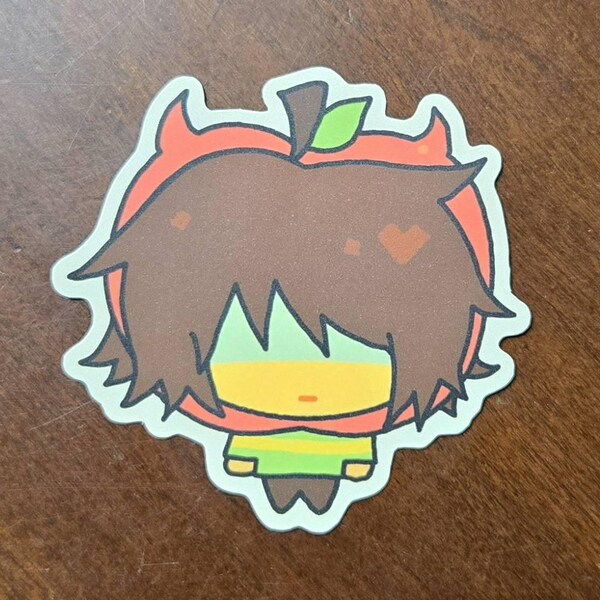 Apple Kris Vinyl Sticker - Etsy