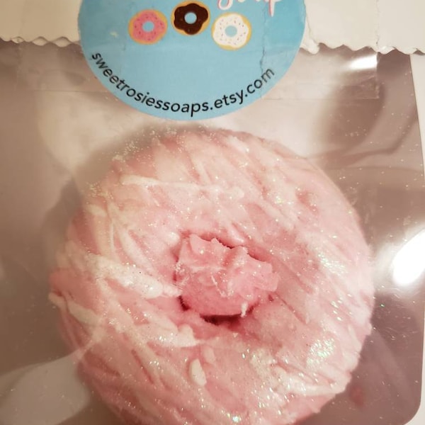 Donut Soap, Sprinkle Drizzle Doughnut, Novelty Dessert , Fake Food ...