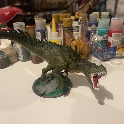 T-rex Predator Rex Huge Beast Miniature Lord of the Print D&D 5e ...