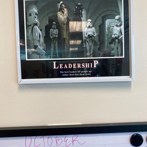 Digital Download Darth Vader leadership Poster 2 - Etsy