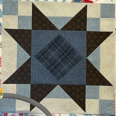 DIGITAL Pattern: Banded Stars quilt - Etsy