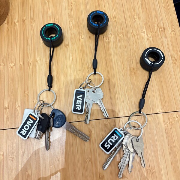 Lewis Hamilton Keychain - 2025 Ferrari - F1 Keychain - Etsy