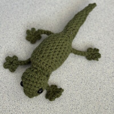 Twinkletoes the Tiny Gecko Crochet Amigurumi Pattern - Etsy
