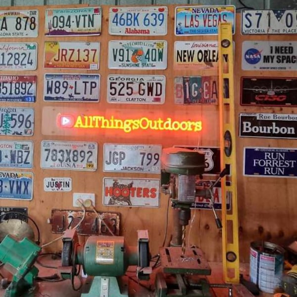 Custom Youtube Neon Sign Neon Youtuber Light Custom Youtuber Neon Sign ...