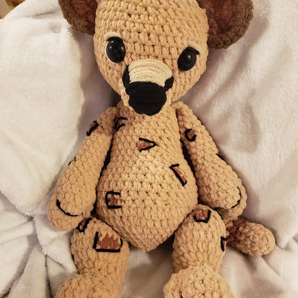 Cleo the Cheetah & Suki the Snow Leopard 2 in 1 Low Sew Crochet Pattern ...