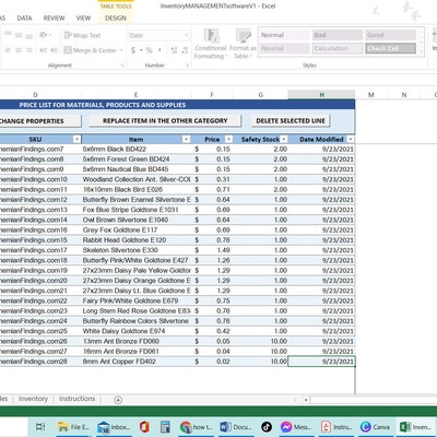 Product Costing Template, EXCEL Product Planner, Pricing Template ...