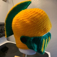 Pdf Crochet PATTERN Adult Men Woman Knight Hat Roleplay Crocheted ...