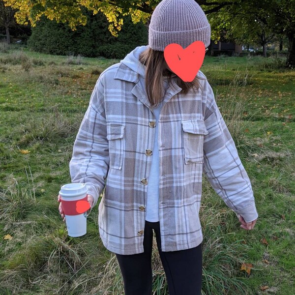 Polina Oversized Shacket Digital Pattern // UK 4-24, US 0-20 // PDF ...