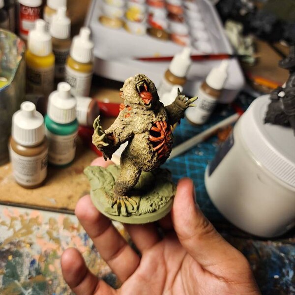 Slumbergeist Miniature Seven Deadly Sins Sloth Monstrosity Miniature ...