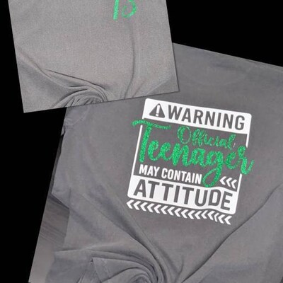 Warning Official Teenager Svg, 13th Birthday Girl Svg, Warning Official ...