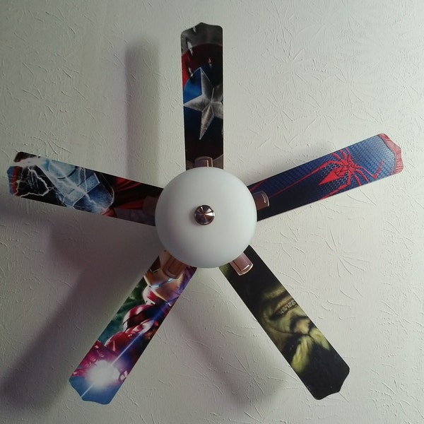 Super Hero Ceiling Fan Blades - Etsy