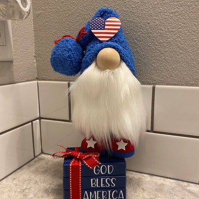 Patriotic Gnome, Fourth of July Gnome, Flag Gnome, July 4 Gnome - Etsy