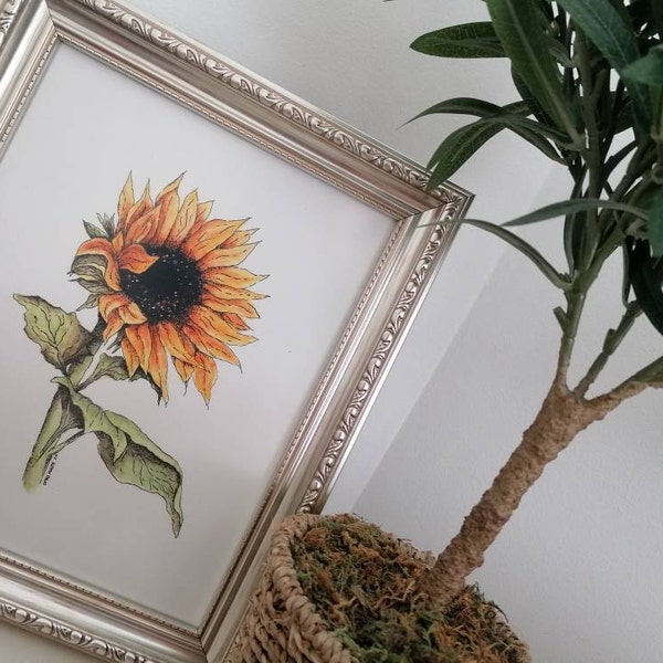 Venus Fly Trap - Houseplant Poster // 8x10, Plant Lover Gift, Plant ...