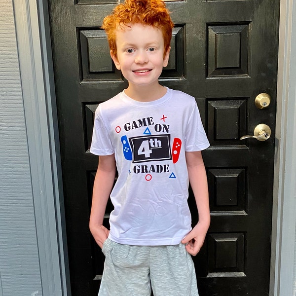 Game on 4th Grade SVG, SVG Cut File, Fourth Grade Svg, Back to School ...