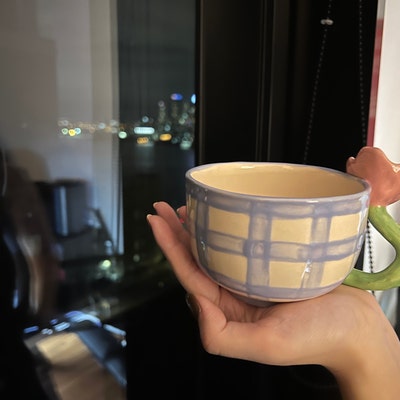 Love is Love Mug handmade Ceramic Mug Worm Holiday Gift - Etsy