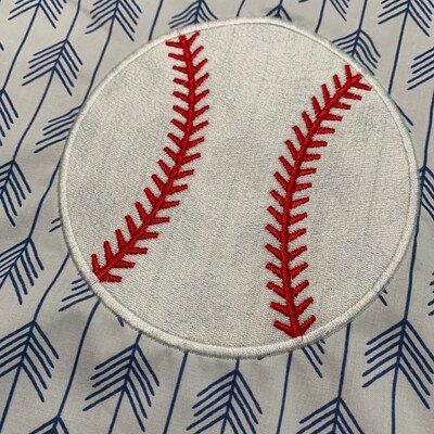 Baseball Embroidery Design. Mini Baseball. Softball Design. - Etsy