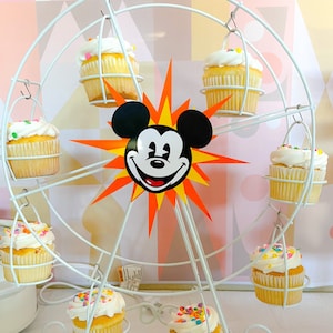 Mickey Fun Wheel SVG Pixar Pal-a-round SVG Mickey SVG Ferris Wheel - Etsy