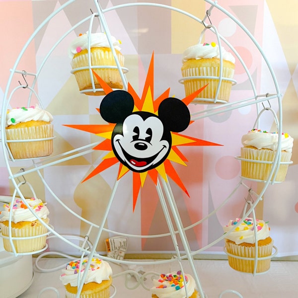 Mickey Fun Wheel SVG - Pixar Pal-a-round SVG - Mickey SVG - Ferris ...