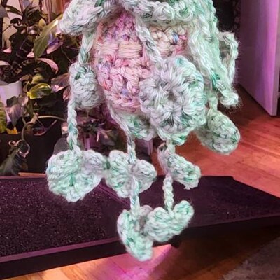 Crochet Car Plant Pothos PATTERN ONLY Pamelambie Tiktok - Etsy