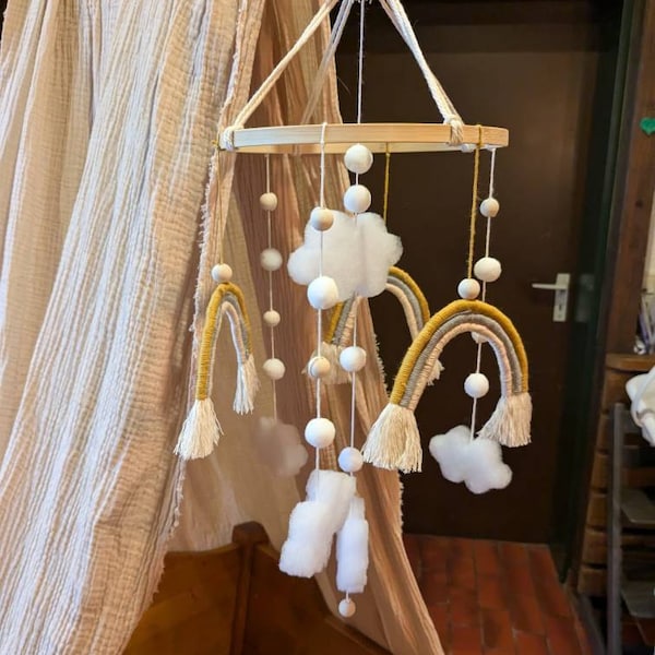 Lebensbaum Makramee / Tree of life rundes Makramee Boho-Chic - Etsy.de