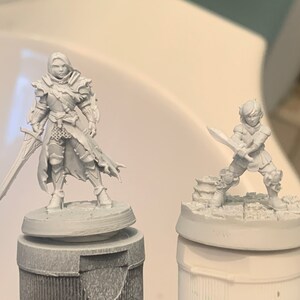 Female Orc Blacksmith Miniatures for Dungeons and Dragons | Etsy