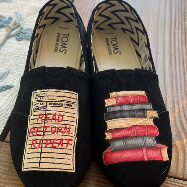 Custom TOMS Painted Shoes Choose Your Design Hand Painted TOMS Shoes ...