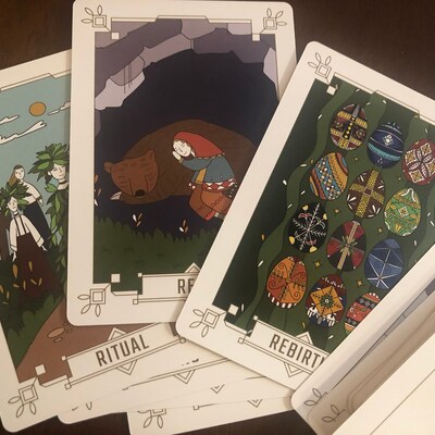 The Slavic Oracle A Magical Card Deck for Connecting to - Etsy
