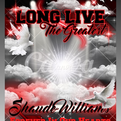 Red Sky Frames in Loving Memory Red Black Butterflies Forever in Our ...