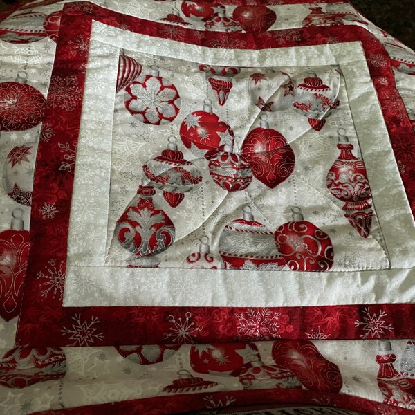 Fourth of July Quilt Table Topper - Etsy