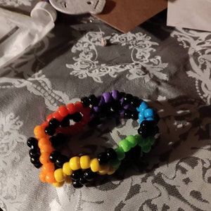 Mlp Kandi Necklace. Multiple Styles. Rave EDM EDC Rainbow PLUR Festival ...