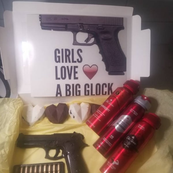 GUN MOLD, Gun & Bullets Chocolate Mold, Soap Mold, Hunter Theme Cake ...