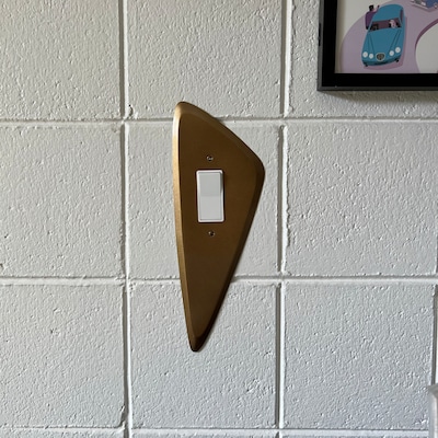 Atomico Painted Space Age Jetsons Mid Century Googie Wall Plate ...