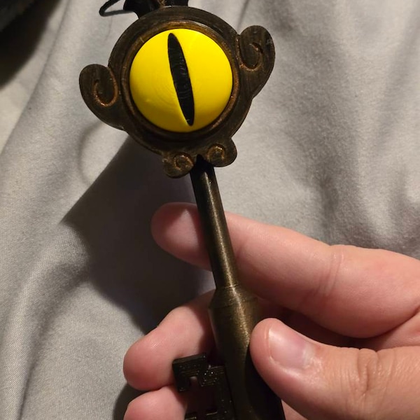 The Owl House Inspired Portal Key Necklace Pendant Accessory - Etsy