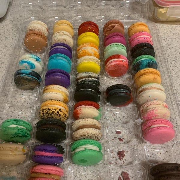 50 Pack Surprise Me! | French Macarons - - Etsy