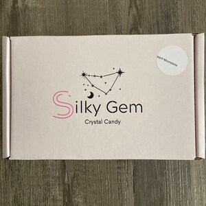 Peach Moonstone Kohakutou Candy, Edible Jewelry, Vegan, Gluten Free ...