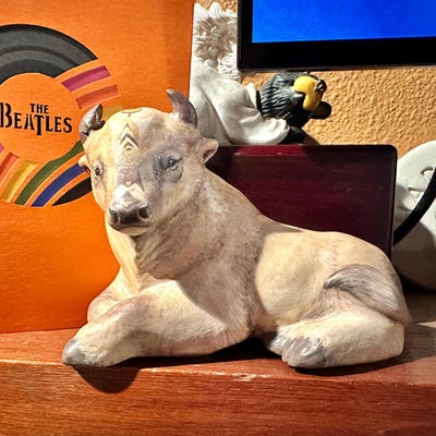 Tiny Baby Griffin Figurine TO ORDER Miniature Cute Griffin Hand-painted ...