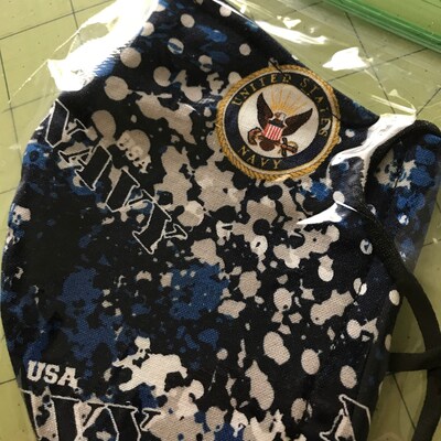 US NAVY Military Cotton Fabric by the Yard by the 1/2 Yard - Etsy