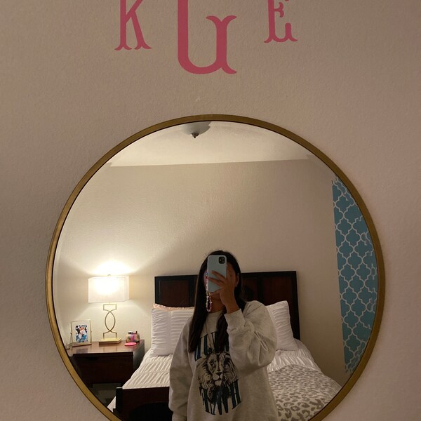 Ready to Apply Vinyl Monogram - Etsy