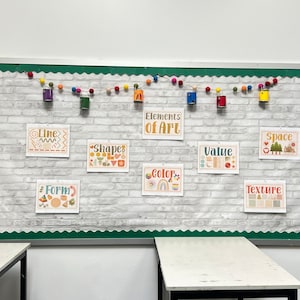 Art Classroom Rules Poster Bundle, Art Classroom Decor, Art Teacher ...